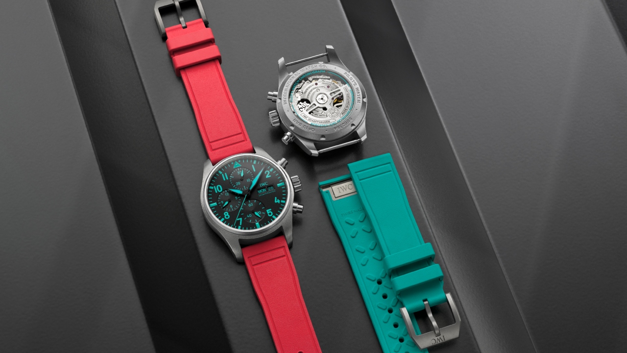 IWC's Pilot's Watch In Miami Pink Is A Colourful Collaboration With ...