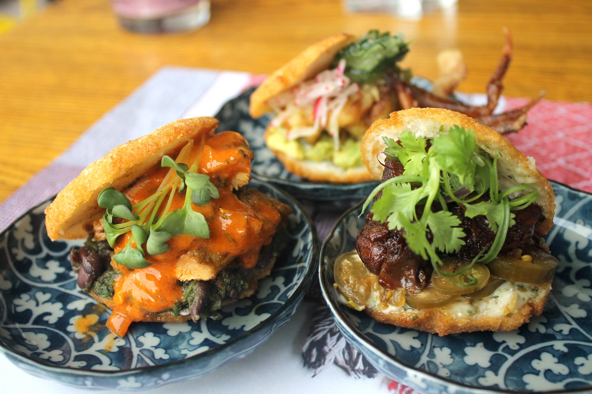 Arepas at Fuego, Troika Sky Dining | Robb Report Malaysia