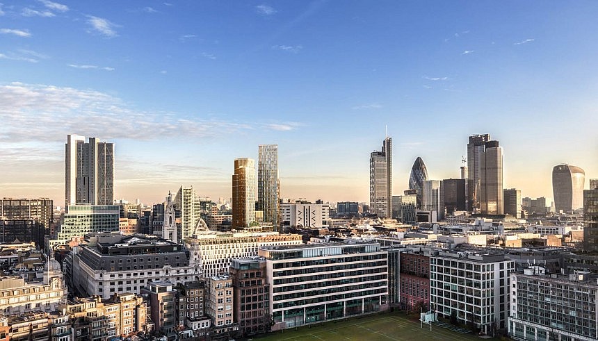 One Crown Place in London succeeds in fusing tradition with modernity ...