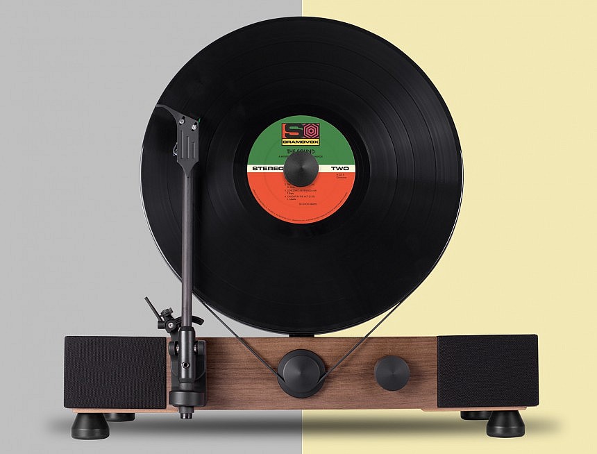 Gramovox turns vinyl on its head with its ingenious turntable | Robb ...