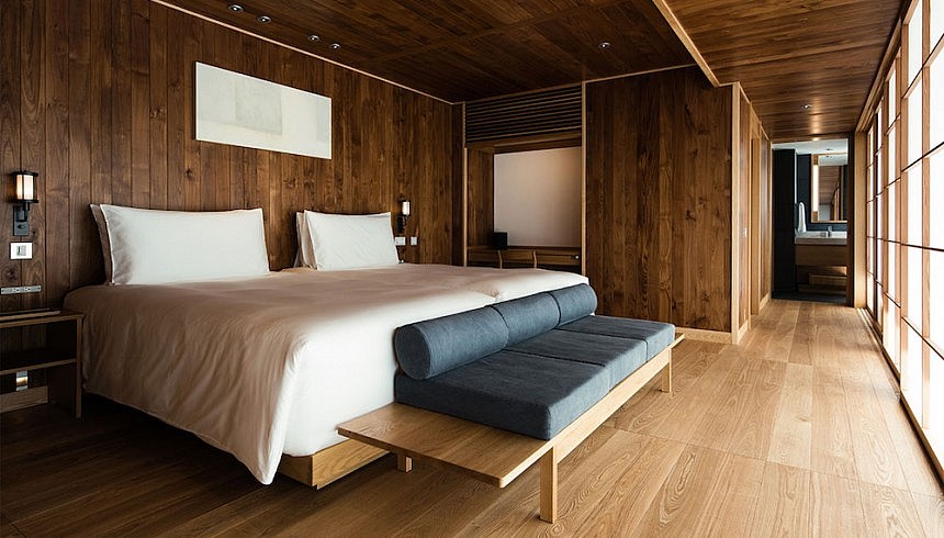 Floating on a sea of dreams - the new Guntû floating hotel in Japan ...