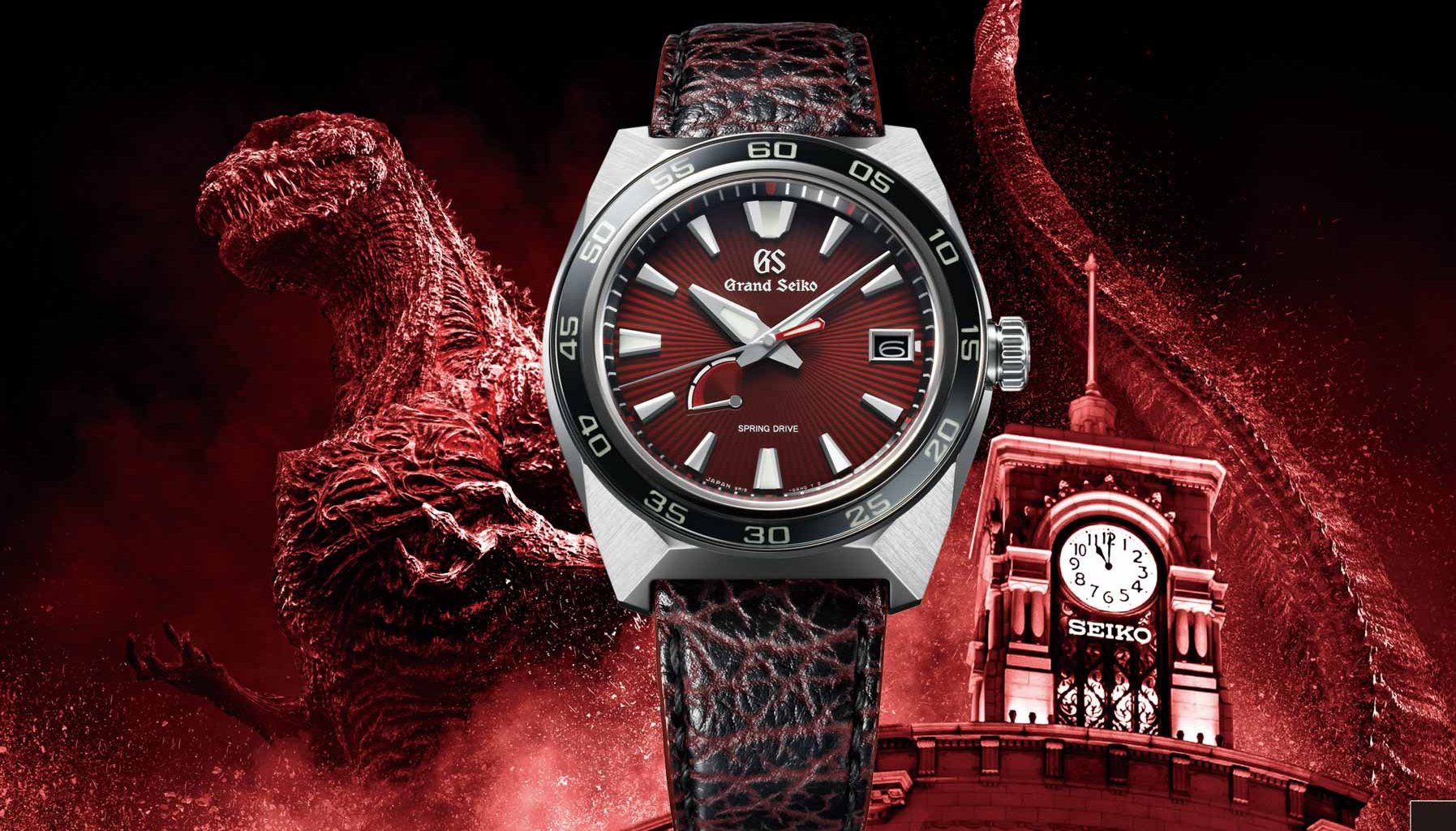 This Stunning Watch Is Grand Seiko's Tasteful Tribute To Godzilla, King ...