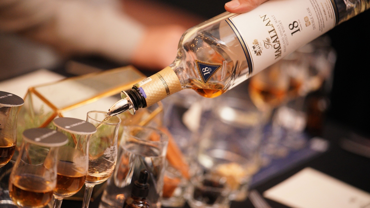 To Showcase The Macallan Double Cask Range Joloko Restaurant Created A ...