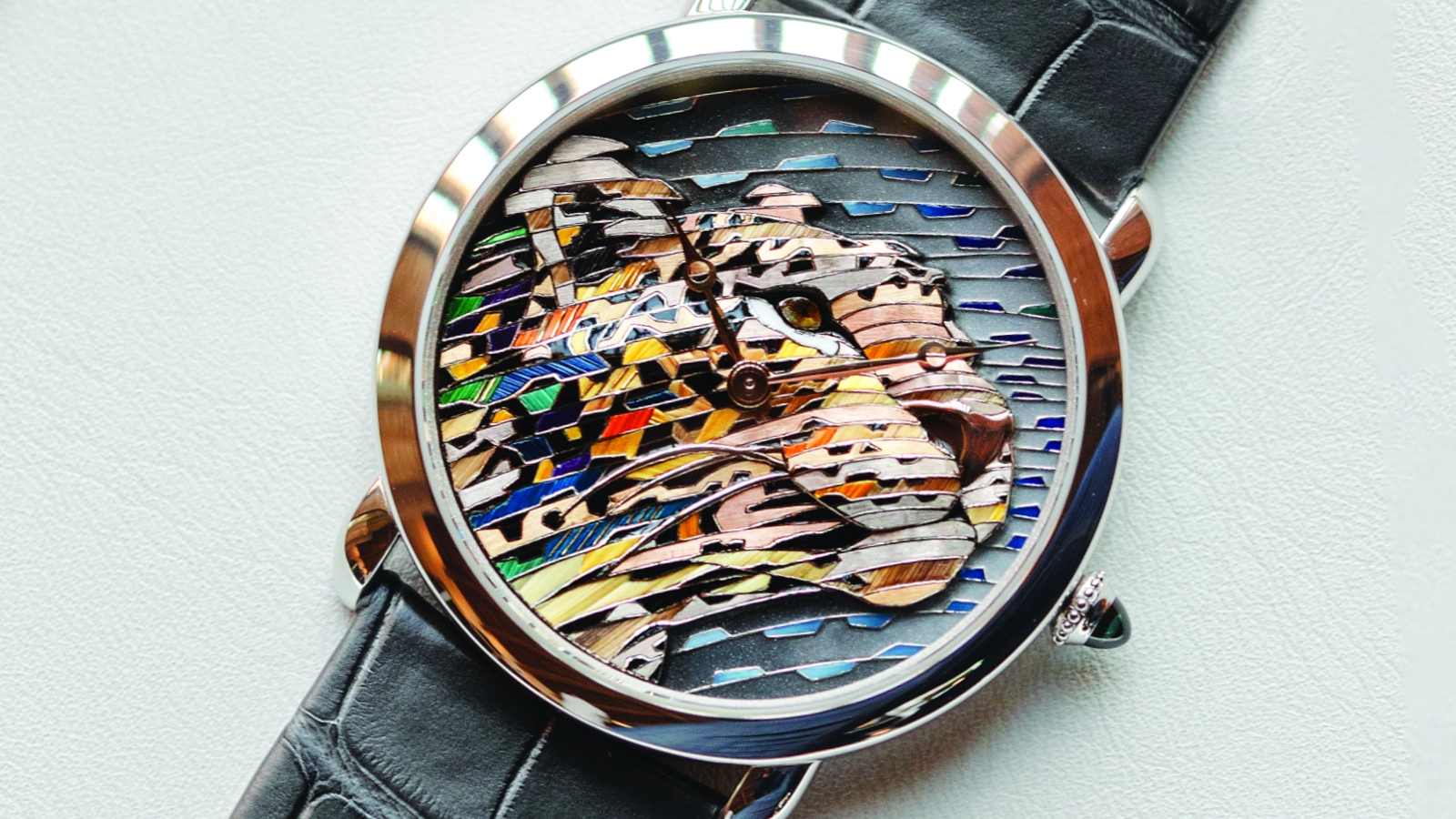 This Cartier Watch Featuring An Elegant Panther Takes Nearly 100 Hours ...