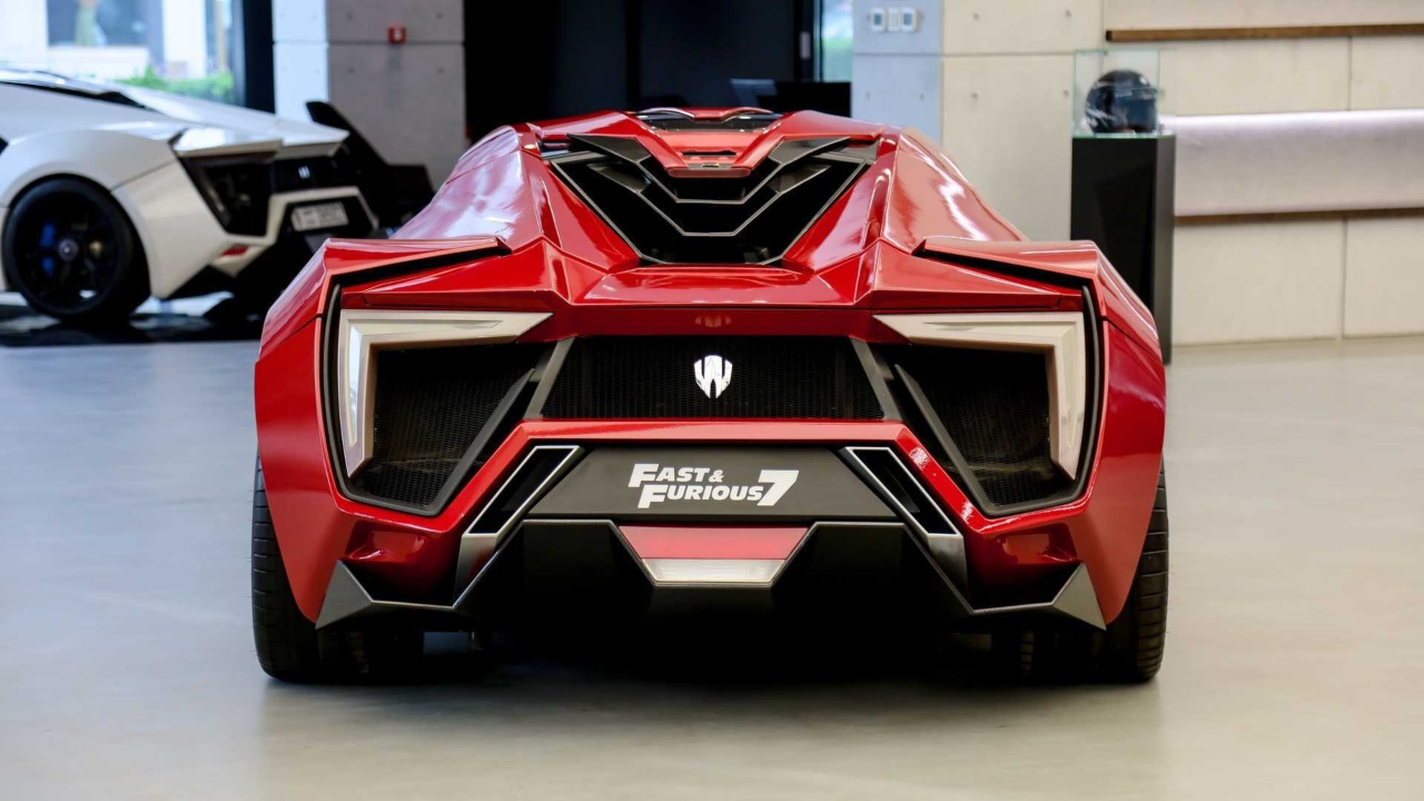 This Lykan Hypersport Stunt Car Featured In Fast & Furious 7 Skyscraper ...