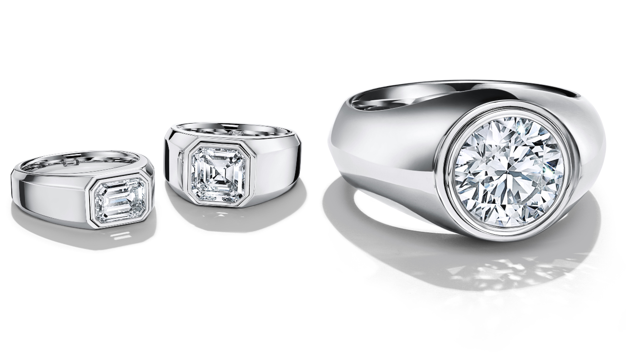 Tie The Knot With These Handsome Charles Tiffany Setting Diamond Rings ...