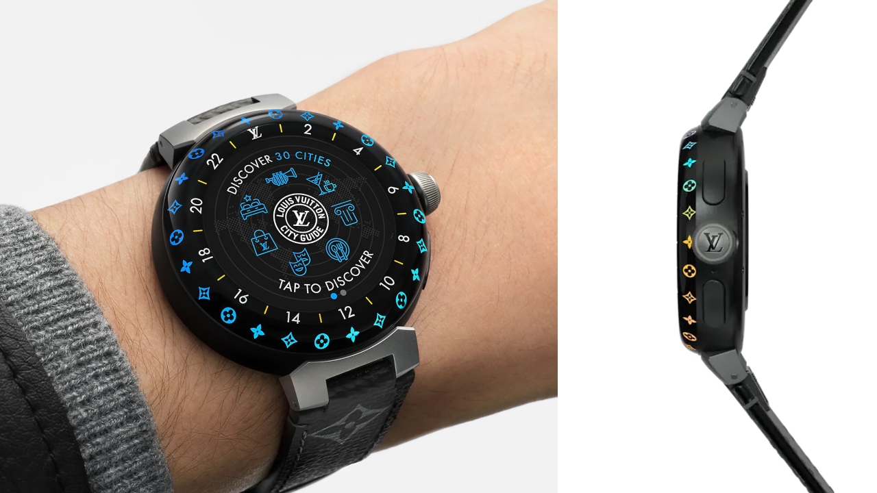 Louis Vuitton's Tambour Horizon Light Up Is A Smartwatch That Is Truly ...