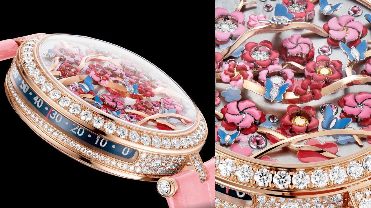 Van Cleef & Arpels' Heures Florales Timepieces Bring The Romance Of ...