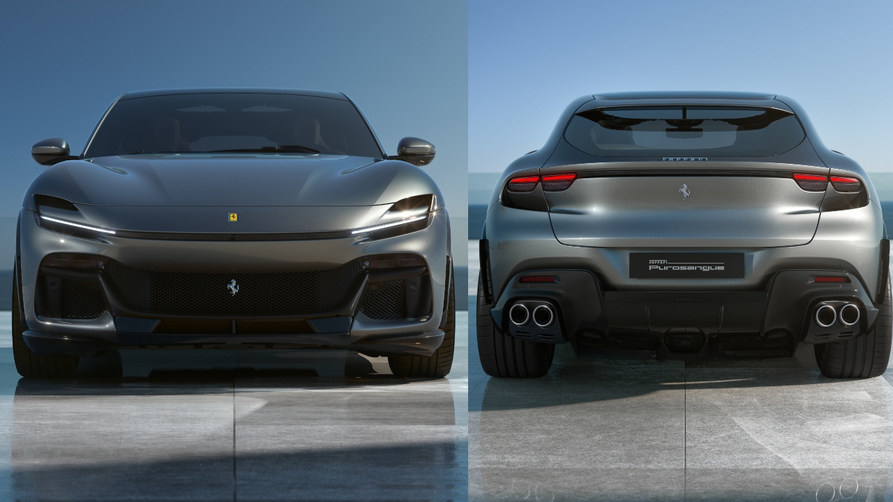 The Ferrari Purosangue Makes Its Debut As The First SUV For The ...