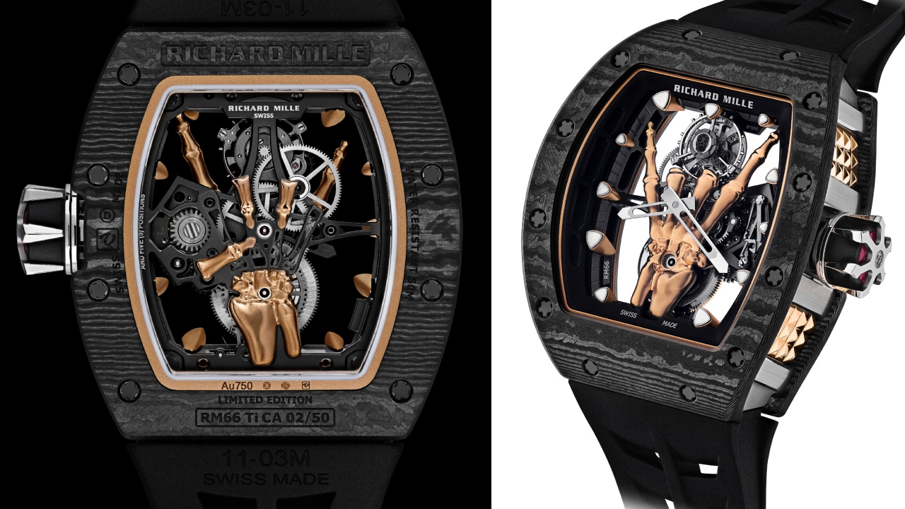 Richard Mille's RM 66 Flying Tourbillon Is Just Delightfully Devilish ...