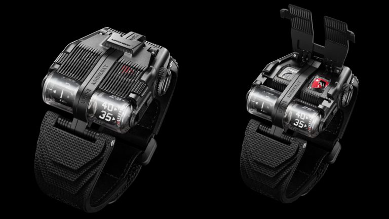 The Urwerk UR-122 Aggregat Returns As An All-Black Bugatti-Inspired ...