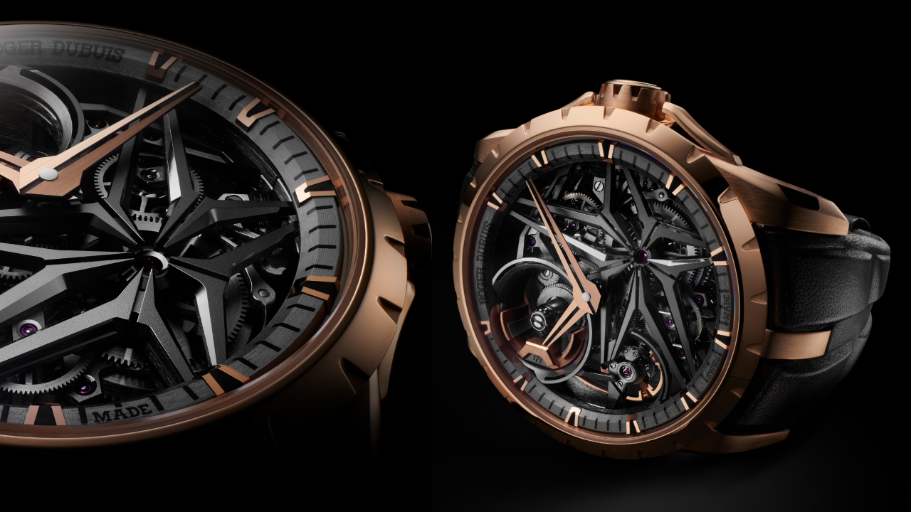 Roger Dubuis' Excalibur Blacklight Spin-Stone Monobalancier Is The ...