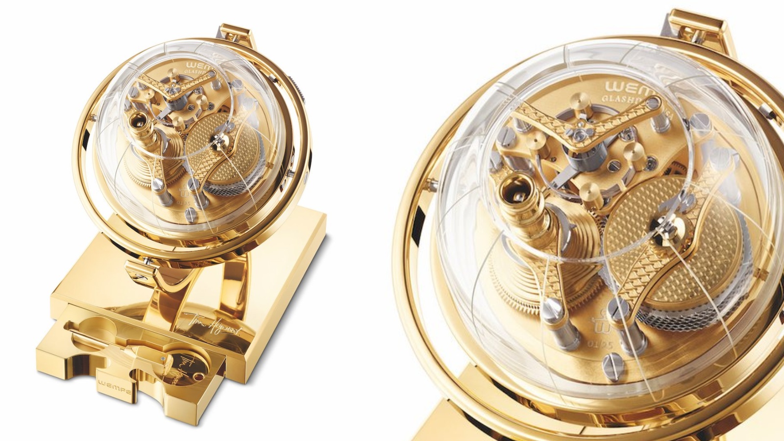 Watchmaker Wempe Creates Two Limited-Edition Marine Chronometers With ...