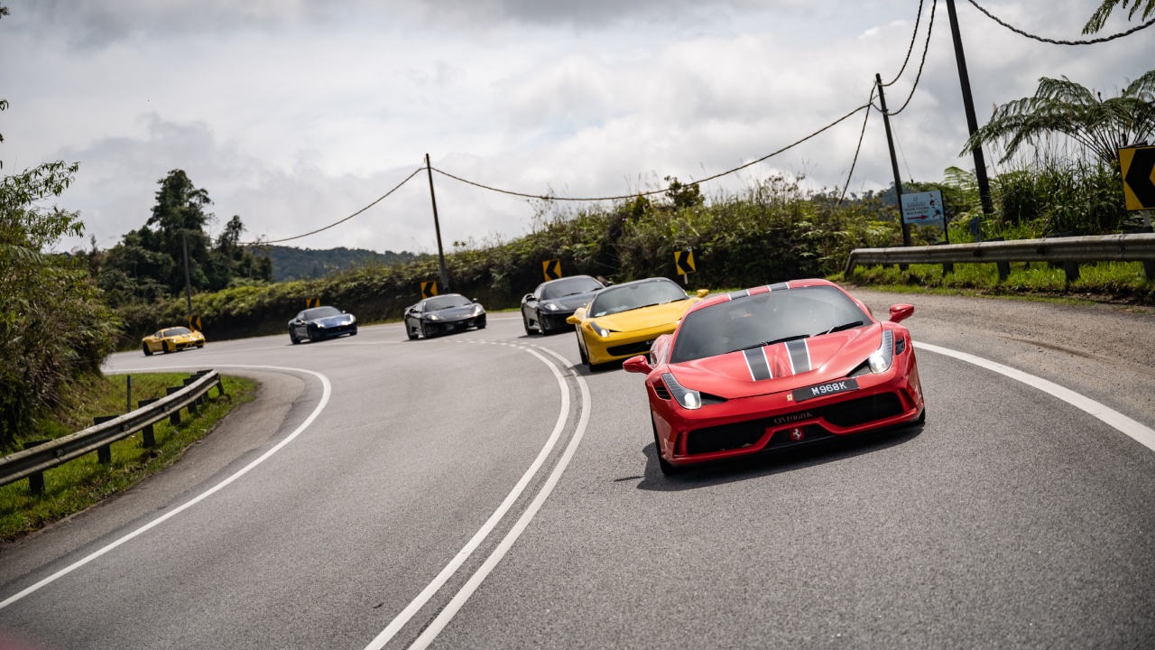 The Ferrari Owners’ Club Malaysia (FOCM) Takes On The Cameron Highlands ...