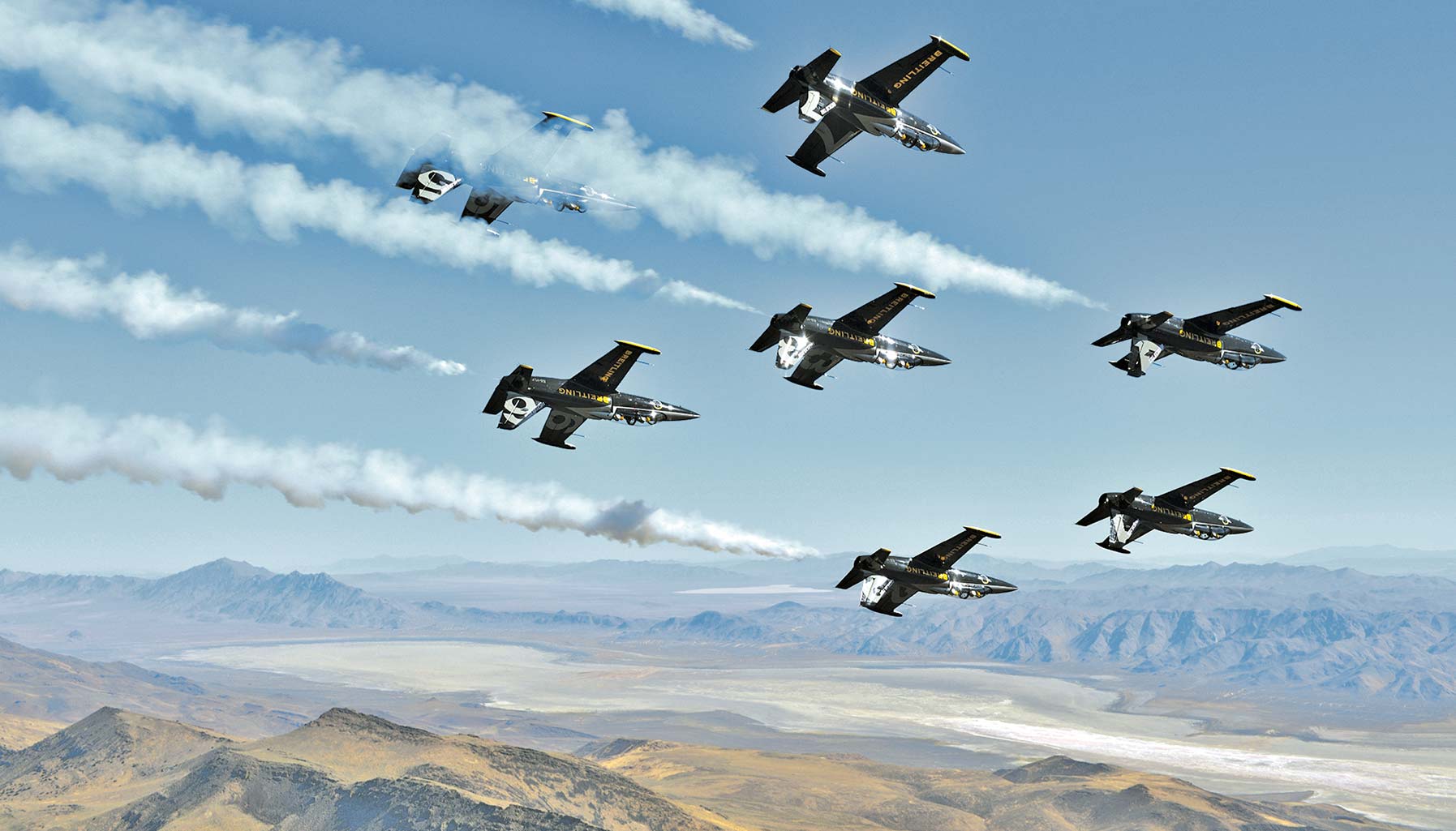 Flying in formation with the Breitling Jet Team | RobbReport Malaysia